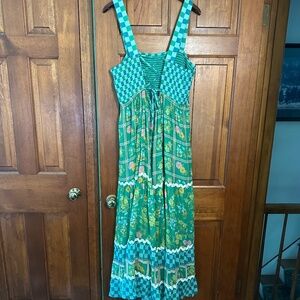 Spell | Dresses | New Spell Flora Strappy Maxi Dress In Citrus Crush ...